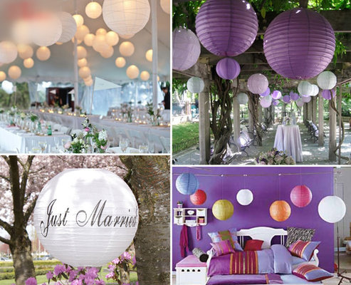 12inch 30cm round lamp Wedding Decor glim festival party scaldfish Chinese paper lantern decoration Lampion