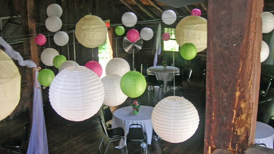 12inch 30cm round lamp Wedding Decor glim festival party scaldfish Chinese paper lantern decoration Lampion