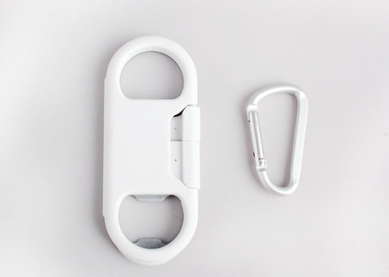 Outdoor Multifunction USB Cable , Portable USB Charing Cable With Bottle Opener