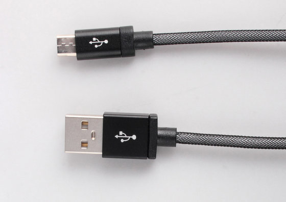 Metal Housing Fast Micro USB Charging Cable , Micro To USB Micro USB Cord