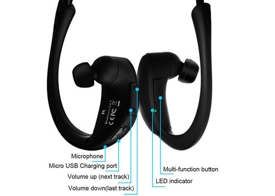 V4.1 Wireless Bluetooth Earbuds Headphones Sport Sweatproof For Running Workout