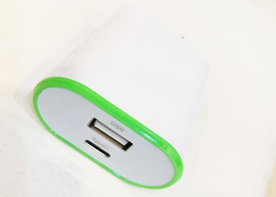 Smart Type - c / USB Dual Port Wall Charger 5V / 2.4A with US Plug