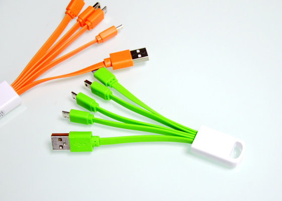 4 In 1 Multifunction USB Charging Cable High Speed For Android / iPhone