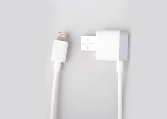 1m PU Lightning HUB USB Cable MFI Certificated For Mobile Fast Charging