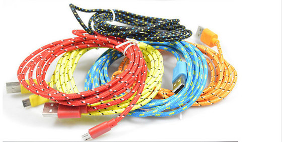 2.0 A Male To Micro B Sync And Charge Cable With High Speed For Mobile