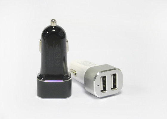 High Speed Car Charger Adapter Black DC With 12V - 24V / 110 - 220V Input