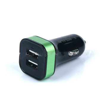 4W 4.8A Dual USB Car Charger Adapter Portable 8 Pin In Car USB Adapter