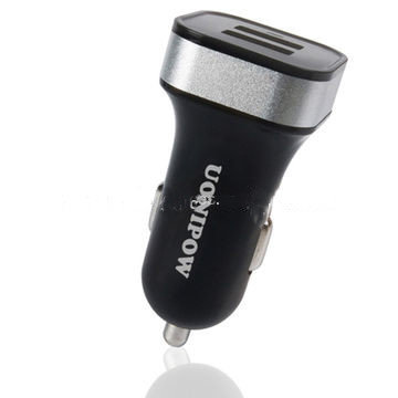 4W 4.8A Dual USB Car Charger Adapter Portable 8 Pin In Car USB Adapter