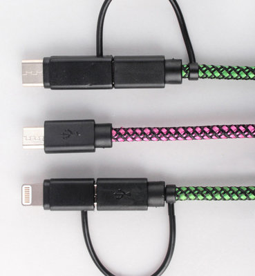 PVC Lightning USB Cord Micro / 8pin High Speed USB Cable For iPhone / iPad