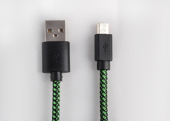 Multicolor Micro USB charging cable for Android , Galaxy , Sony Mobiles