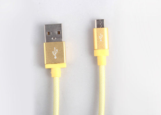 1m Braided High Speed Micro USB Charging Cable For Mobile Phone USB 2.0