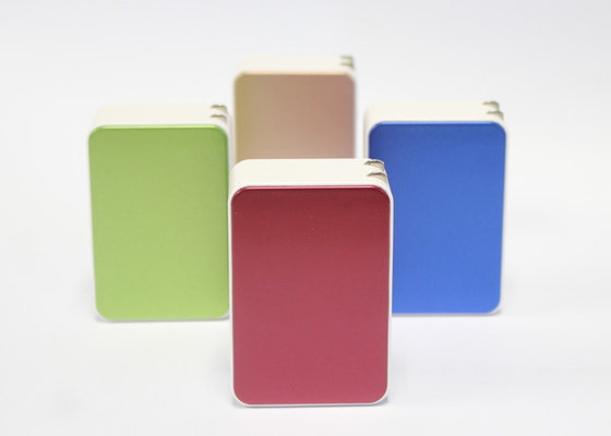 FCC Certified Portable Multi USB Wall Charger Multiple Colors For Mobile Phone