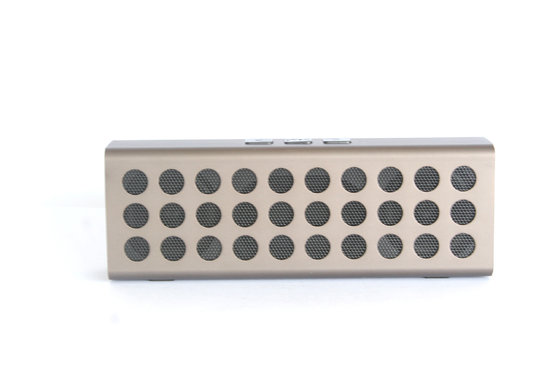 1200 MAh 5V Metal Bluetooth Speaker With Stereo Function / CE Certificated outdoor portable wireless speakers