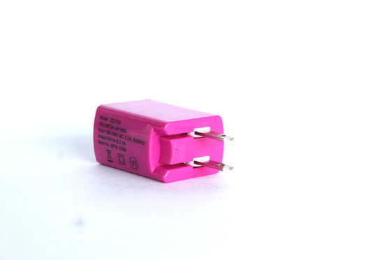 UL Certified Universal Wall Charger Adapter 2.4A 24W Dual USB Port for US EU