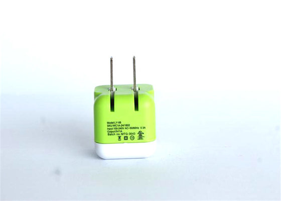 Universal USB AC DC Wall Mount Adapter 1.1A Travel / Home With Metal Case