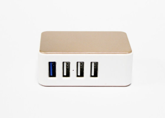 US / EU Plug Multi Usb Wall Charger With 4 Ports For Travel Mobile Phone