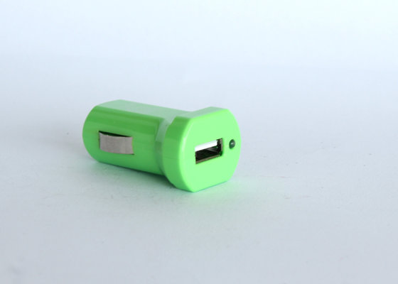 1.1A 5V USB Mini Universal Car Charger With 1 Port For Mobile Fast Charging