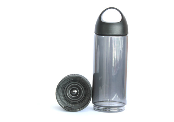 Black Water Bottle Portable Lighted Bluetooth Speaker Outdoor With Compass