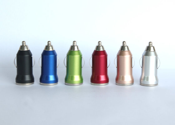 Nude Color High Speed Car Charger With USB Port DC 12V - 24V Output