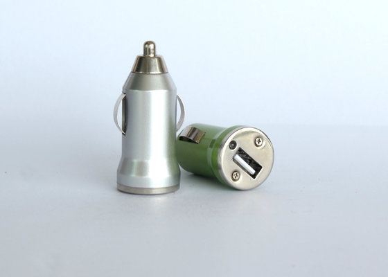 Quick Charge 2.0 USB Car Charger Single With Single Port In Silver Color