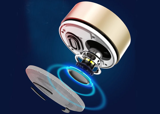 FM radio Portable Bluetooth Wireless Speakers BT wireless speaker with LED light