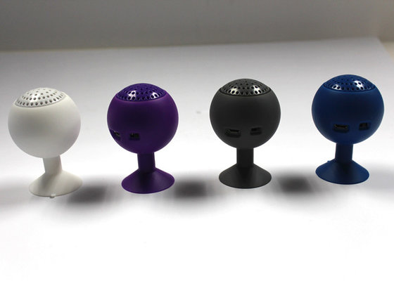 Portable Bluetooth Wireless Speakers With Suction 5 V - 4.5 V Output 3 W