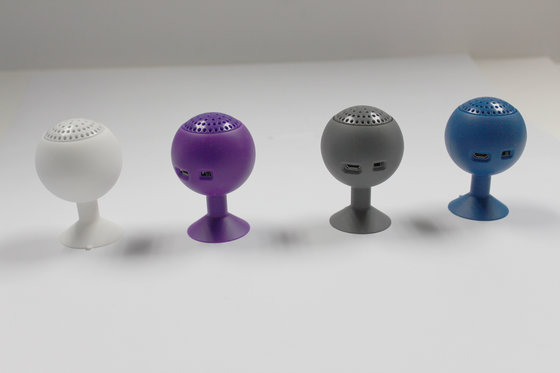Hands Free Portable Bluetooth Wireless Speakers For Call Micro Color Suciton