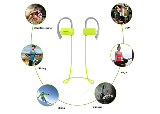 Sports Wireless Bluetooth Earbuds Headphones with Mic Waterproof