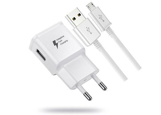 One Port USB Wall European Charger Adapter 2.1 Amp For iPhone And Samsung Phones
