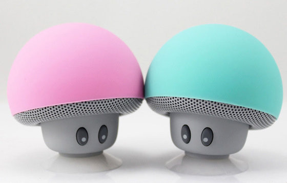 Cute Mini Wireless Bluetooth Outdoor Speaker Maikou Mushroom Style Support Hand Free Call