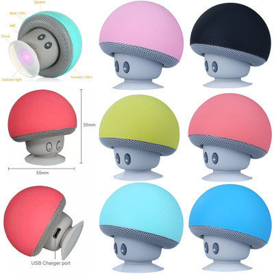 Cute Mini Wireless Bluetooth Outdoor Speaker Maikou Mushroom Style Support Hand Free Call