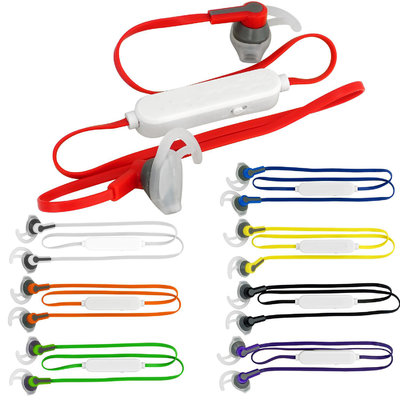 Fashion Bluetooth Sport Headphones With Stereo Sound / Bass for Iphone Android