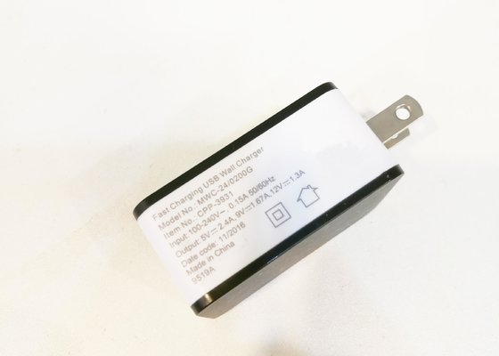 One - Port Fast Rapid Smart Wall Charger Travel Charger   5V 2.4A with US Plug