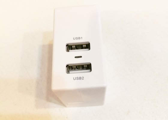 Quick Charge Wall Charger Adapter Two - Port High Output 5V / 3.1 Amp