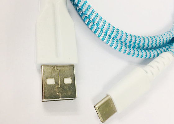 Micro / 8pin / type-c Nylone braided sync & charging cable for devices with USB connector