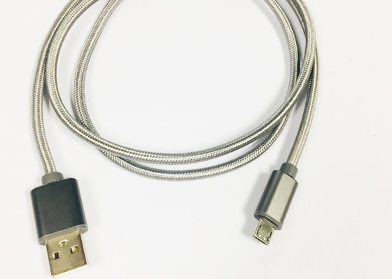 Micro / type-c / lightning high gloss braided USB cable lighting for iphone samsung