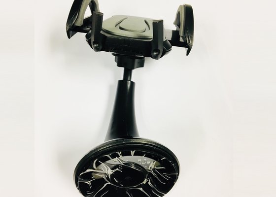 Ox Horn ABS Mobile Phone Bracket Holder For Windshield / Control Table