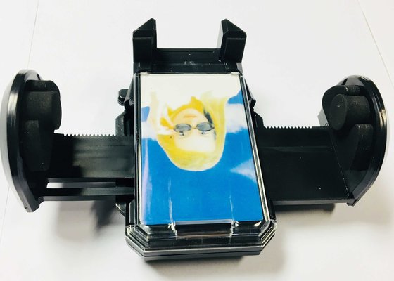 Large Clamping Smart Mobile Phone Holder Bracket Bushing ABS for Windshield