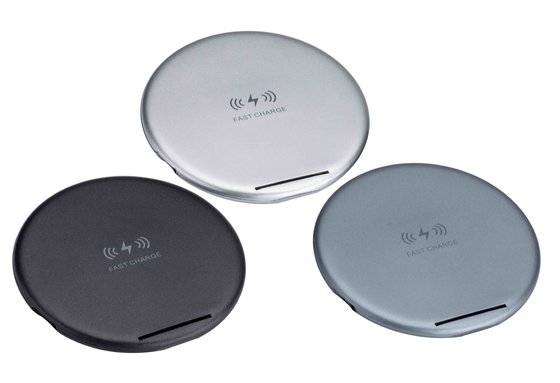 Colorful / Black White ABS Wireless Cell Phone Charger , 73% Efficiency