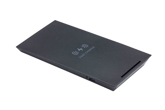 Black White ABS 3-10mm Wireless Cell Phone Charging Pad CE / RoHS