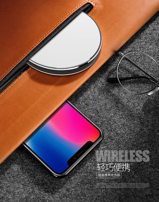 Mirror 7.5W / 10W Charger Samsung / Iphone Charging Pad Colorful Aluminum