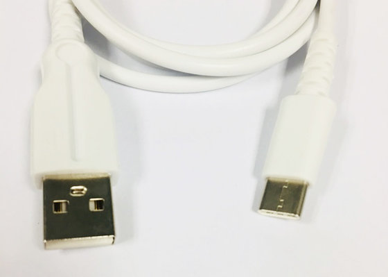 Soft PVC Micro 8pin Charging Cable Type C Cable For Mobile Phone Round