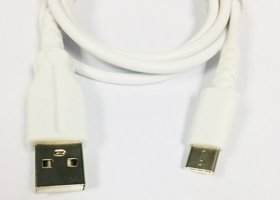 Soft PVC Micro 8pin Charging Cable Type C Cable For Mobile Phone Round