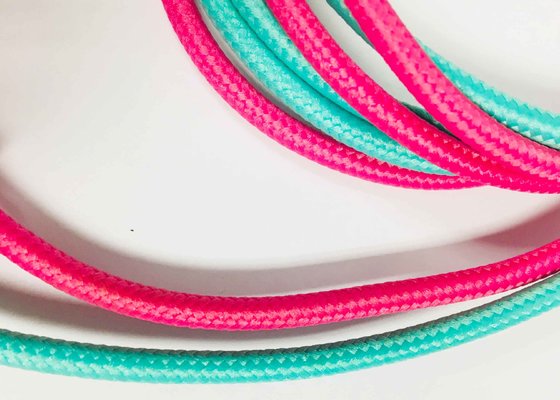 2.1A Nylone Braided  For Mobie Phone Micro / Type-C / 8pin Charging Cable Portable