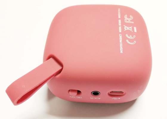 Cute 3W IPX 4 Portable Bluetooth Wireless Speakers Micro USB ABS Fabric A2DP / AVRCP / TF