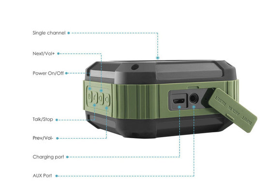 Portable Bluetooth Wireless Speakers IPX4 Waterproof Bluetooth Speaker