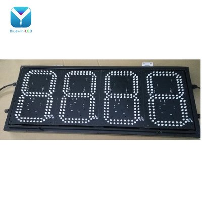 8 10 12 16 18 20 24inch Outdoor IP65 8888 Gas station led price sign