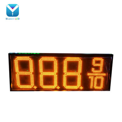 Outdoor White Color  Gas Station Led Price Sign With WIFI RF remote controller