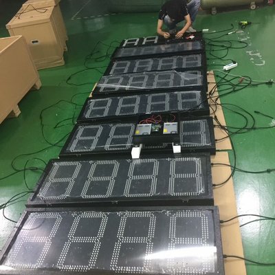 12inch Digital Gas Station LED Price Sign, 7 Segment LED Display for petrol gas service station