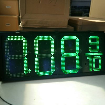 12inch Digital Gas Station LED Price Sign, 7 Segment LED Display for petrol gas service station